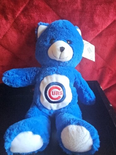 2008 Chicago Cubs MLB Baseball Team Good Stuff Plush Teddy Bear Genuine ...