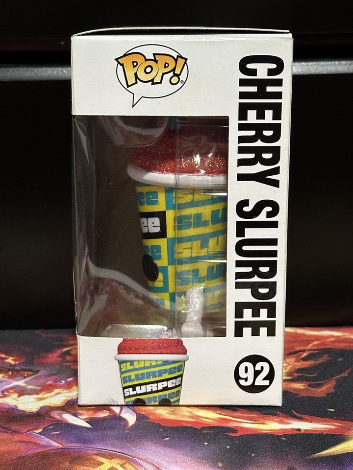 Funko Pop! 7-11 Slurpee #92 Cherry Slurpee Glitter 7-Eleven Exclusive ...