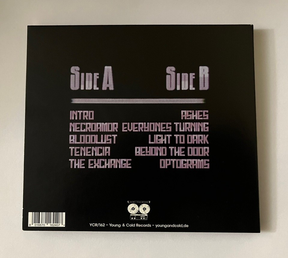 Corbeau Hangs ‎– Optograms (Young And Cold Records ‎YCR/162) goth ...