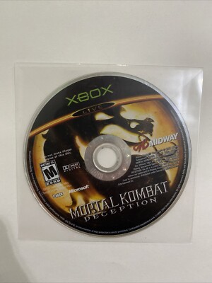 Mortal Kombat: Deception (Microsoft Xbox, 2004) Disc Only! | eBay
