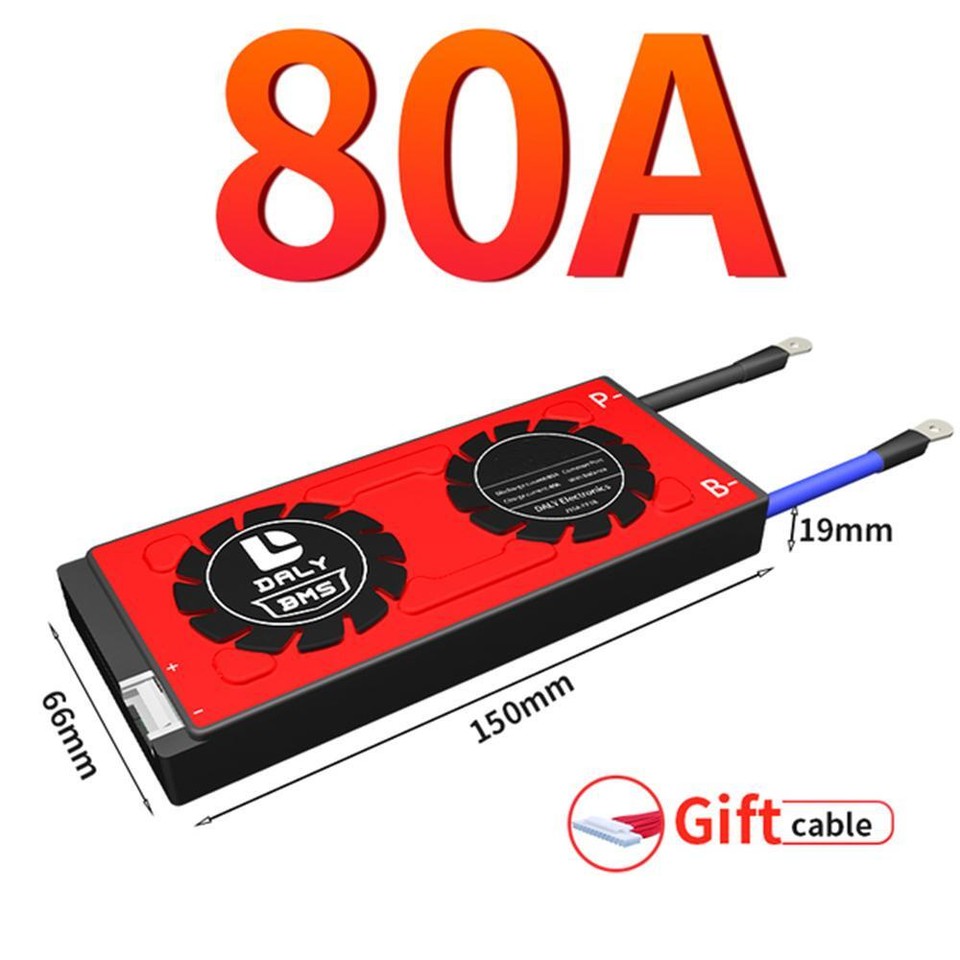 Daly BMS 12S 48V 20-100A Li-ion Battery PCB Board Common Port with ...