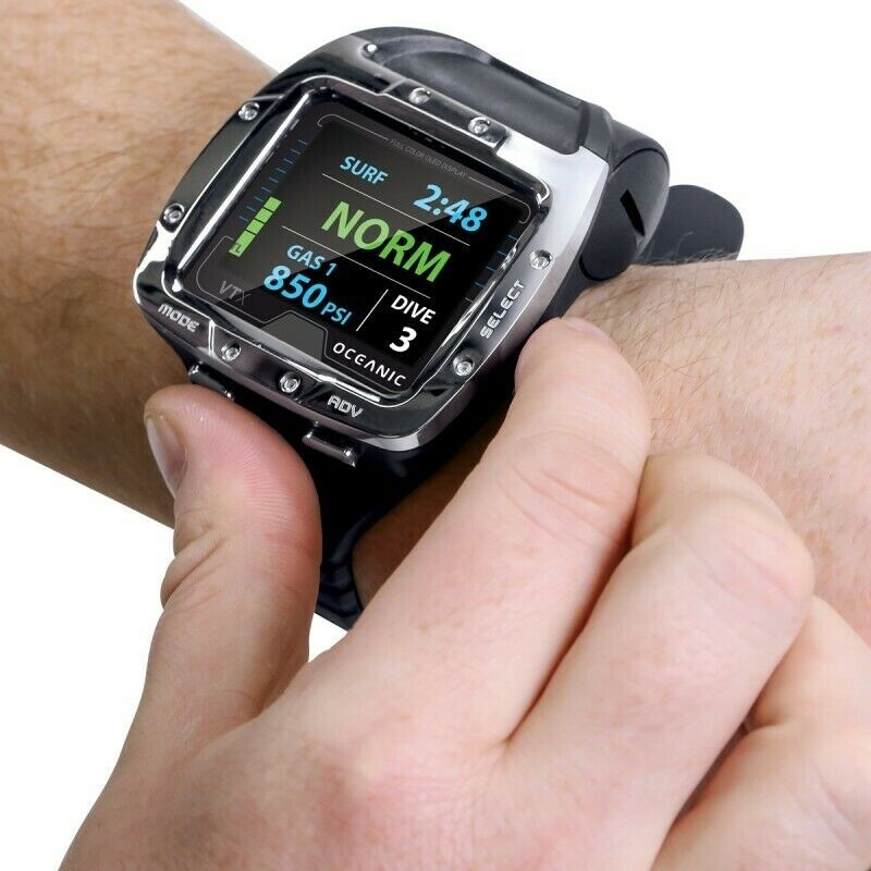 Oceanic VTX Wrist Scuba Diving Computer with USB Download Cable Dive ...