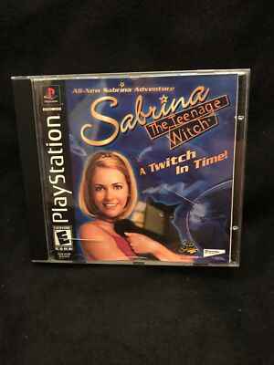 Sabrina: The Teenage Witch -- A Twitch in Time (Sony PlayStation 1, PS1 ...