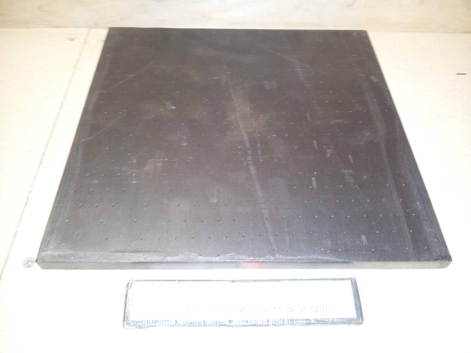 NOS Dampening Tile 1/2" x 12" x 12" Plastic Sheet Square MIL-P-23653 ...