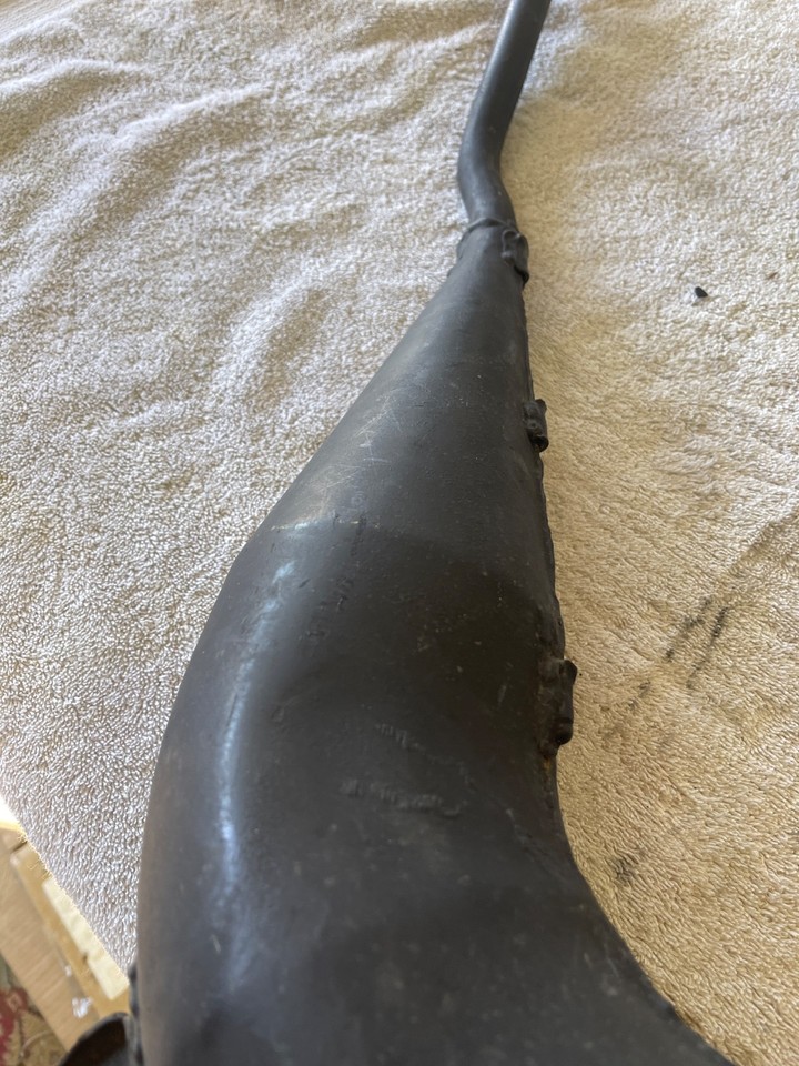 1979 Yamaha YZ 125 YZ125 Expansion Chamber Exhaust Pipe OEM | eBay
