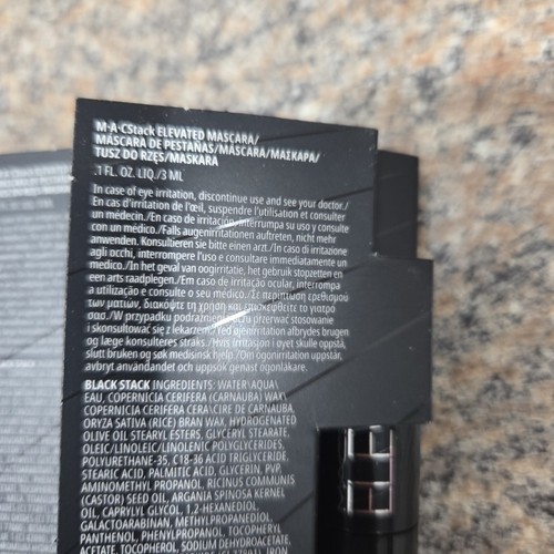 FOUR PACK MAC Stack Mascara Superstack Mega Brush Black Mascara .1 oz ...