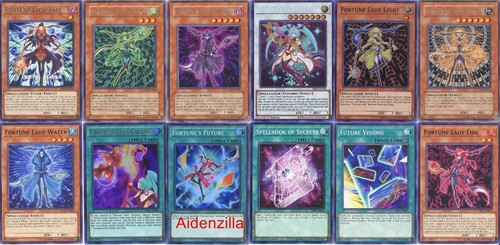 Yugioh Fortune Lady Deck - Every Dark Light Fortune's Future Visions ...