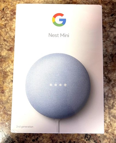Google Nest Mini 2nd Gen Smart Speaker w/ Built-in Google Assistant NEW ...