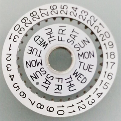 White Date Disk Wheel Wheel Date Wheel Generic for China Made 7750 ...