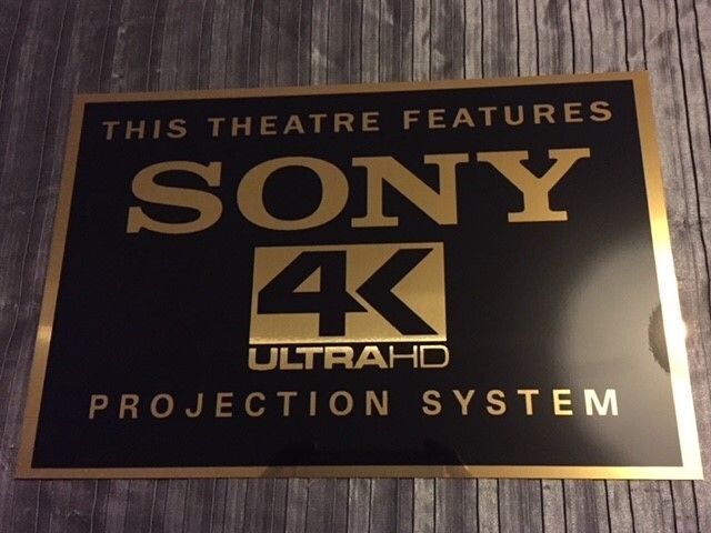 Sony 4K Ultra HD Projector Home Cinema Sign | eBay