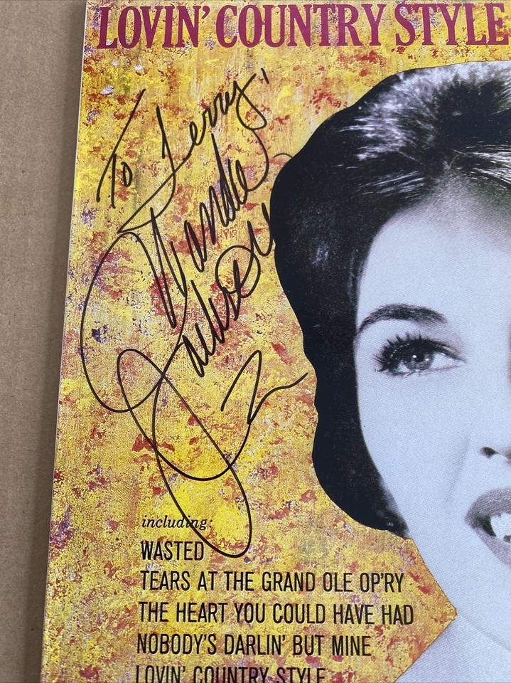 WANDA JACKSON - LOVIN COUNTRY STYLE = SIGNED WITH DEDICATION | eBay
