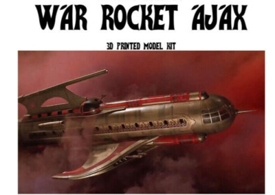 Flash Gordon Ming War Rocket AJAX Model Kit RJM Models | eBay UK