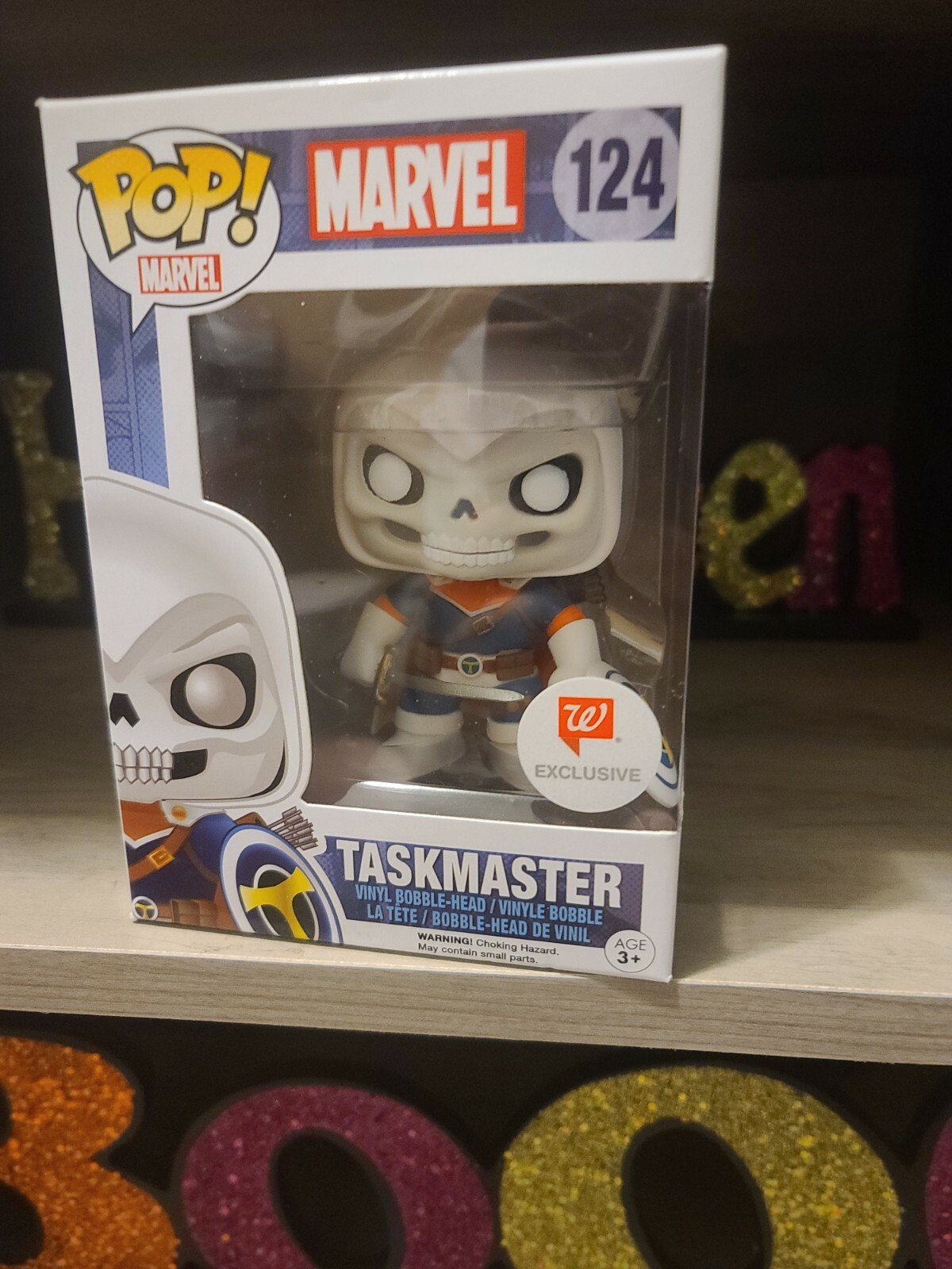 Funko Pop Marvel 124 - TASKMASTER Walgreens Exclusive | eBay