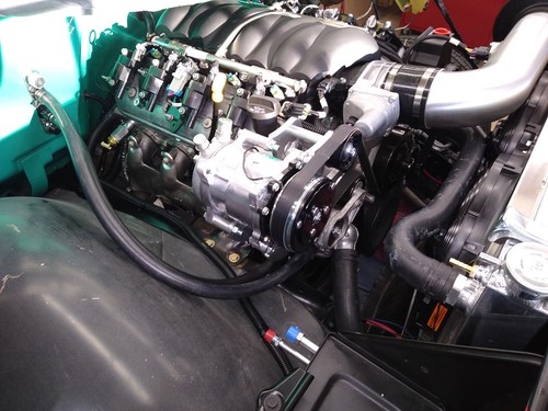 1967-72 Chevrolet C10 LS Swap Radiator Hose Kit LSX, LS3, C1500, Clamps ...