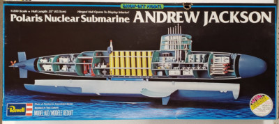 Revell Andrew Jackson Polaris Sub 1/200 Model Kit H-520 - Read ...