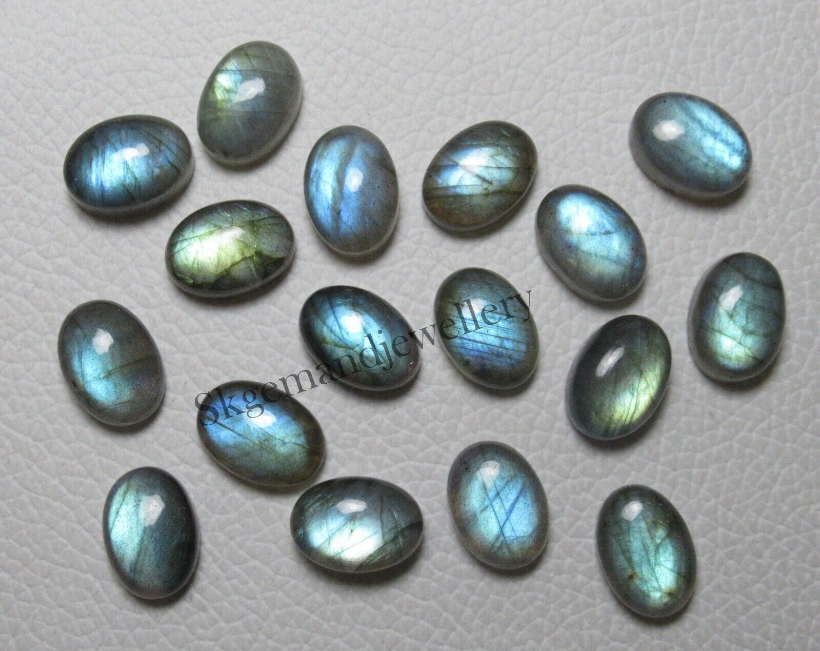 5x7 mm Oval Labradorite Cabochon Wholesale Lot 30 Pcs Loose Calibrated ...