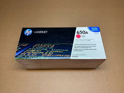 HP CE273A / HP 650A GENUINE Magenta Toner - for HP CP5525 / M750 Series ...