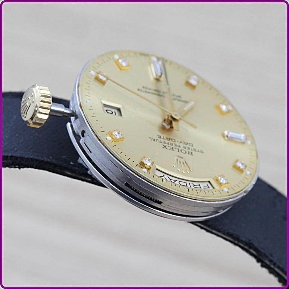 ROLEX ORIGINAL Cal 3155 31Jewels DOUBLE QUICK SET AUTOMATIC MOVEMENT ...