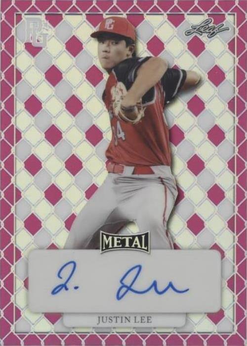 2022 Leaf Perfect Game All-American Classic - Metal Autographs Justin ...