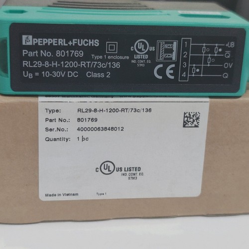 For RL29-8-H-1200-RT/73C/136 New sensor #WD9# | eBay