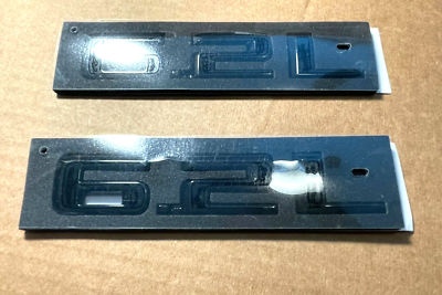 New 2019-2023 Silverado / Sierra 6.2L Emblem Nameplate Badge Pair GM ...