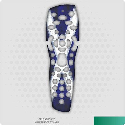 Grunge Effect Saltire Sticker Skin Sky+ Plus HD Remote Control, TV ...