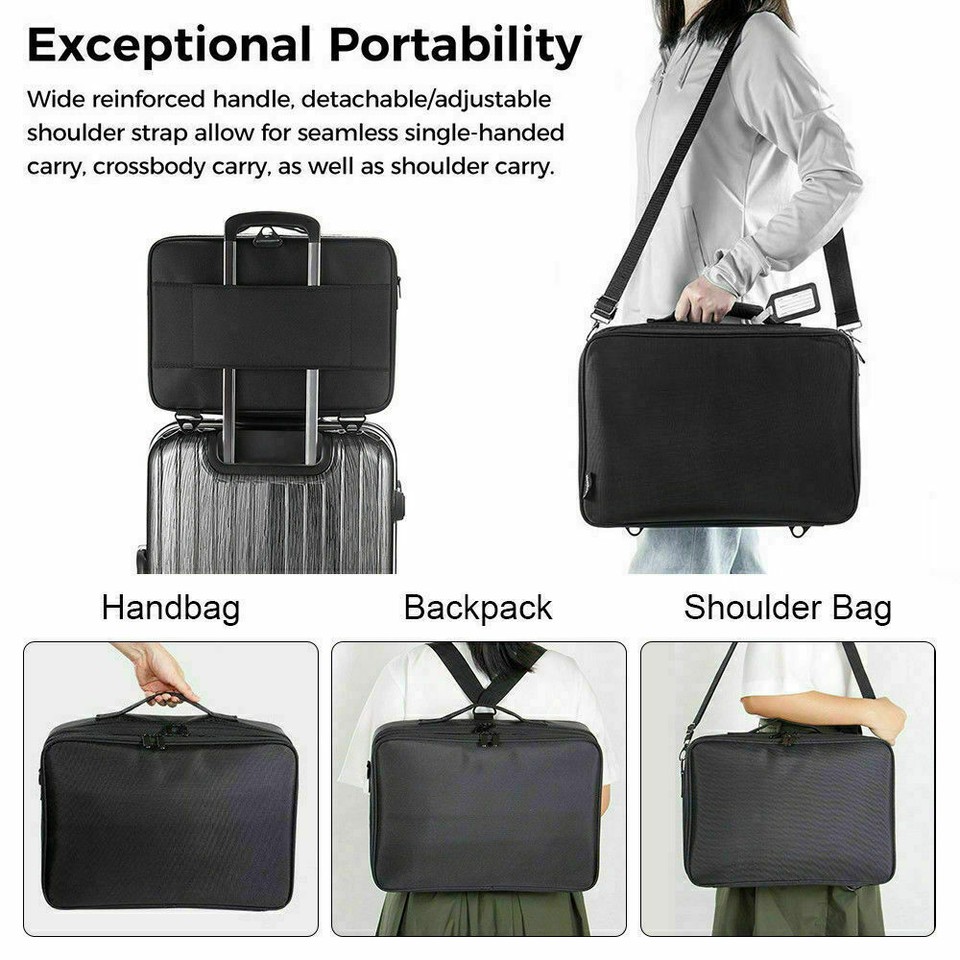 Extra Large Vanity Case Beauty Box Make up Jewelry Cosmetic Nail ...