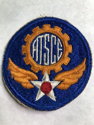Vintage WWII USAAF Air Technical Service Command Europe Embroidered Patch ATSCE | eBay