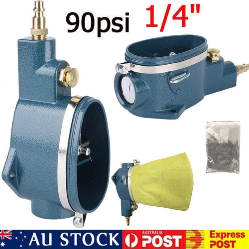 1/4" Pneumatic Air Spark Plug Cleaner Sand Blaster Tool Cleaning w ...