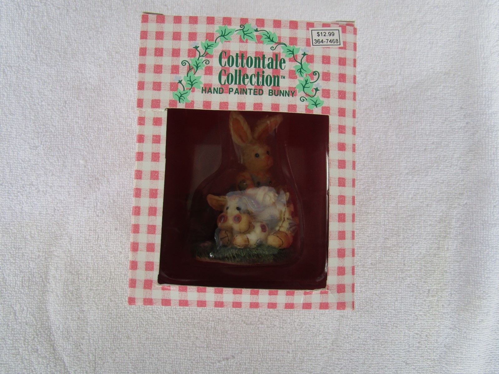 NEW ~1997 Cottontale Collection Hand Painted Bunny~RO473C | eBay