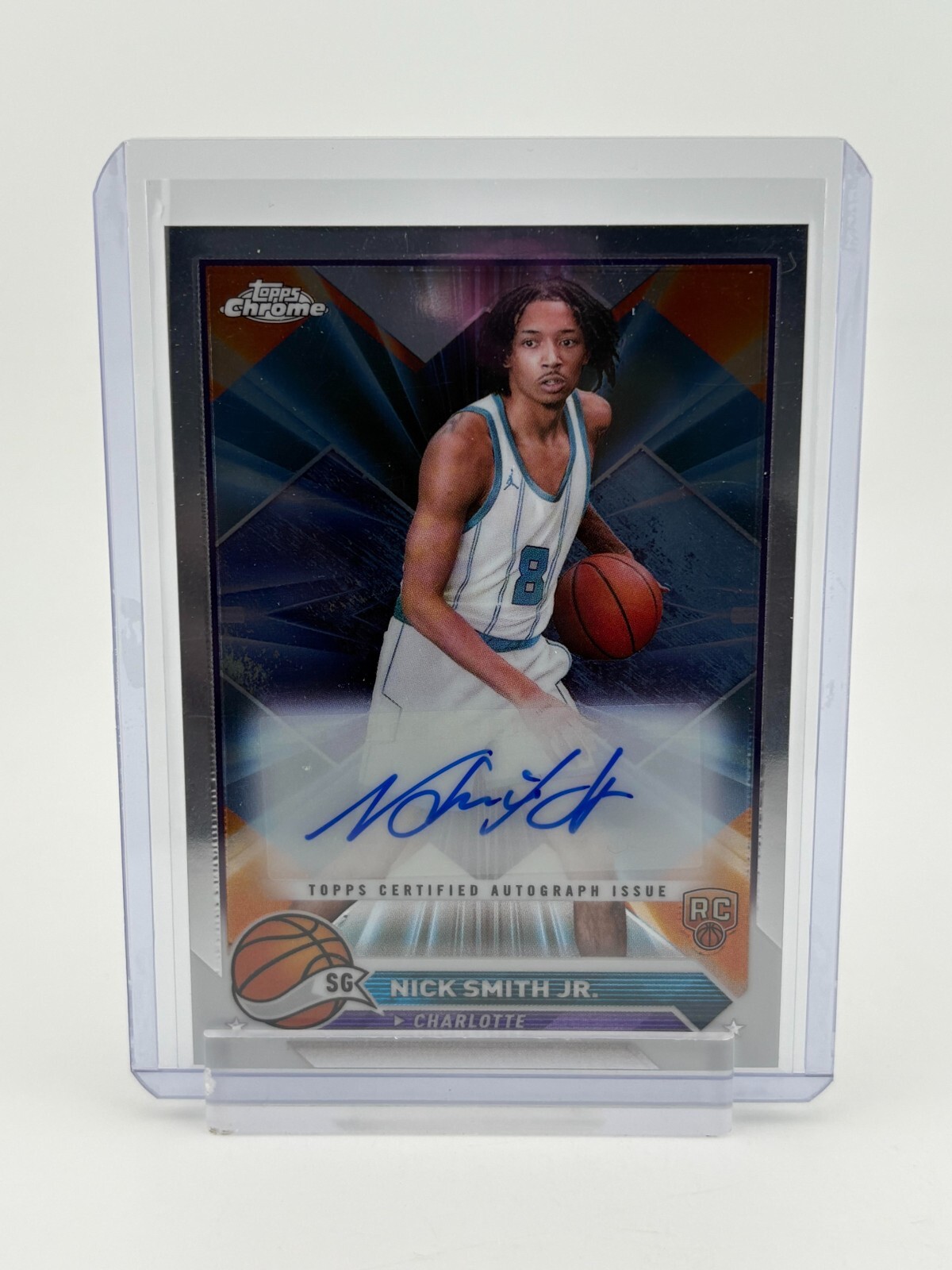 2024 Topps Chrome Nick Smith Jr. Base Autograph No. CG-NSJ | eBay