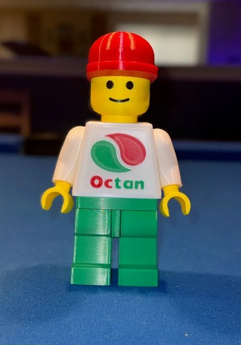 3D PRINTED - LEGO INSPIRED - OCTAN - 9" TALL | eBay