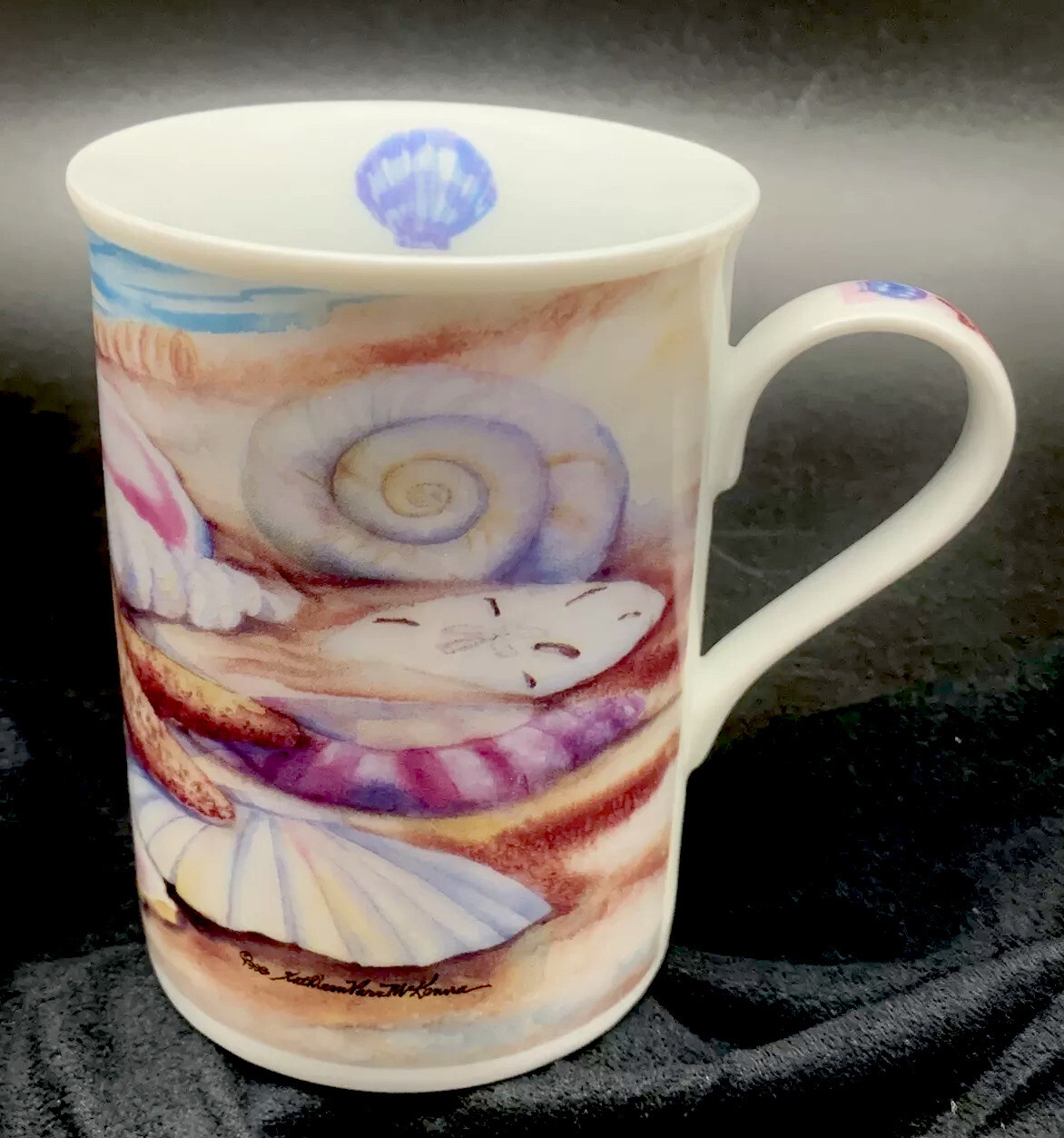 Gallery by Inhesion Kathleen Parr McKenna Porcelain Mug 4" Shell Coffee ...