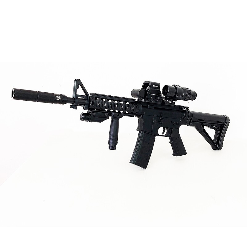 JM M4 3.0 7MM Soft GEL Ball Blaster Splatter CS Outdoor Game Electric ...