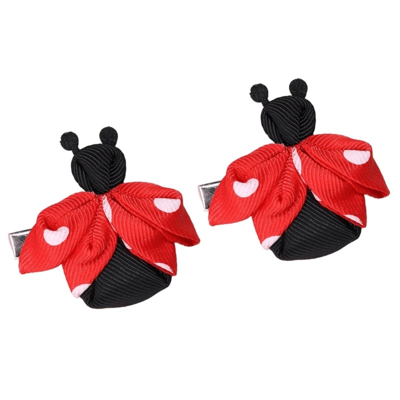 Sweet 2000s Girls Hairpins Colorful Ladybird Handmade Hairpins Cartoon ...