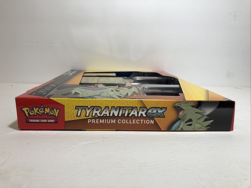 Pokemon TCG Tyranitar EX Premium Collection Box - 6 Booster Packs NEW ...