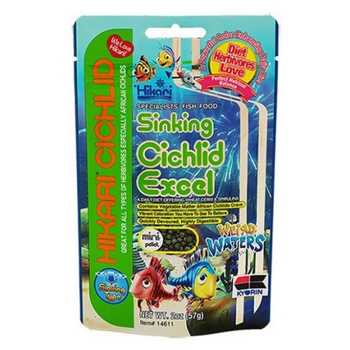 Weird Waters Sinking Cichlid Excel Fish Food 1 Count (C 42055146111| eBay