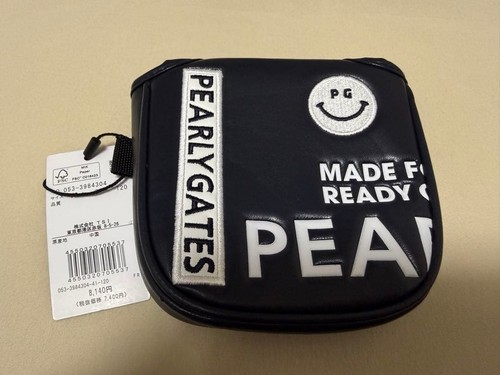 Pearly Gates Mallet Putter Cover Navy Unused Tag Synthetic Leather | eBay