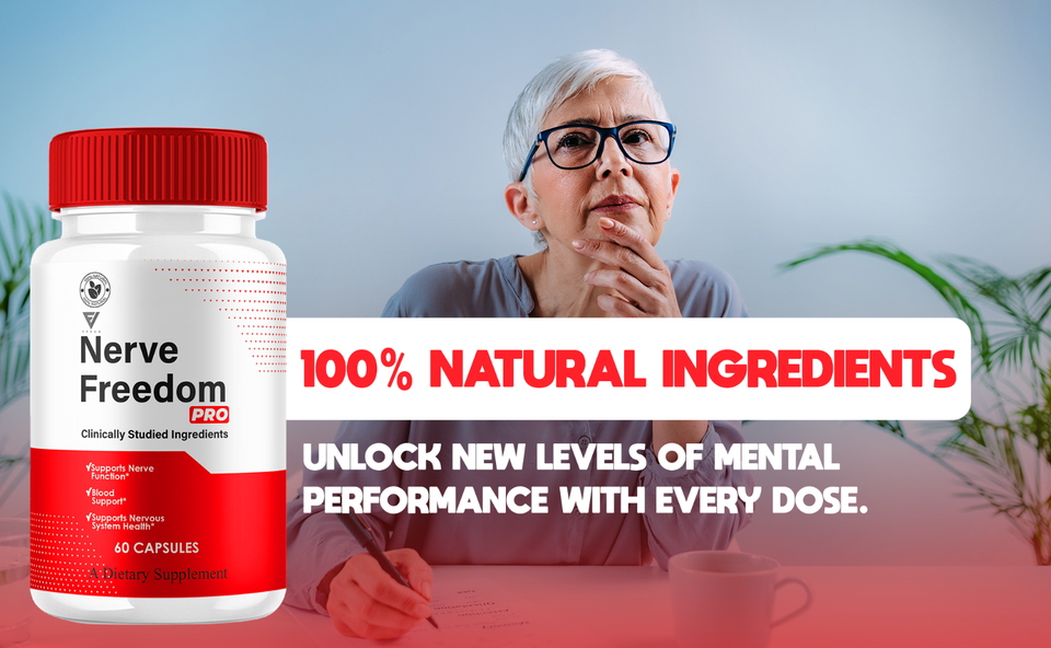 (5 Pack) Nerve Freedom Pro Capsules NerveFreedom Pro Supplement (300 ...