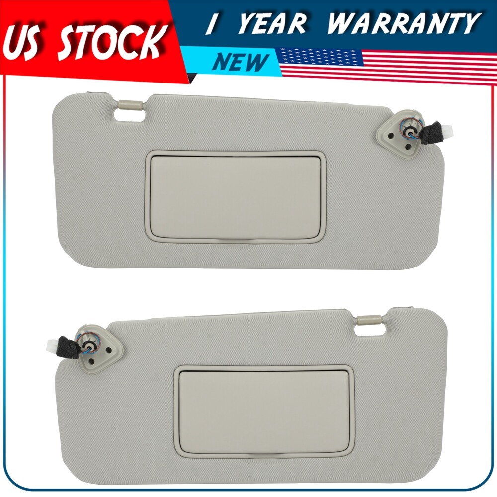 Gray Driver Passenger Sun Visor W/Sunroof Fits Nissan Murano 2009-2014 ...