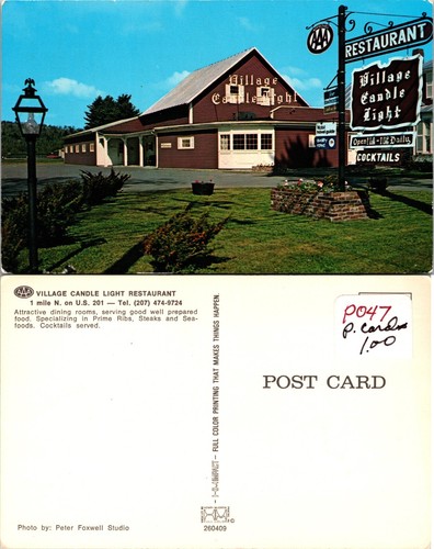 Village Candle Light Restaurant AAA Sign Upton Massachusetts MA ...