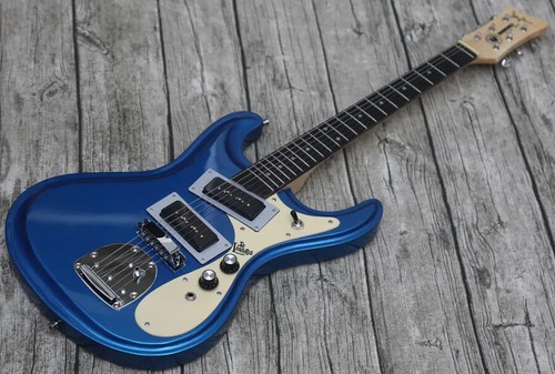 Johnny Ramone Blue Guitar Mosrite Venture 1966 Metallic Blue Electric ...
