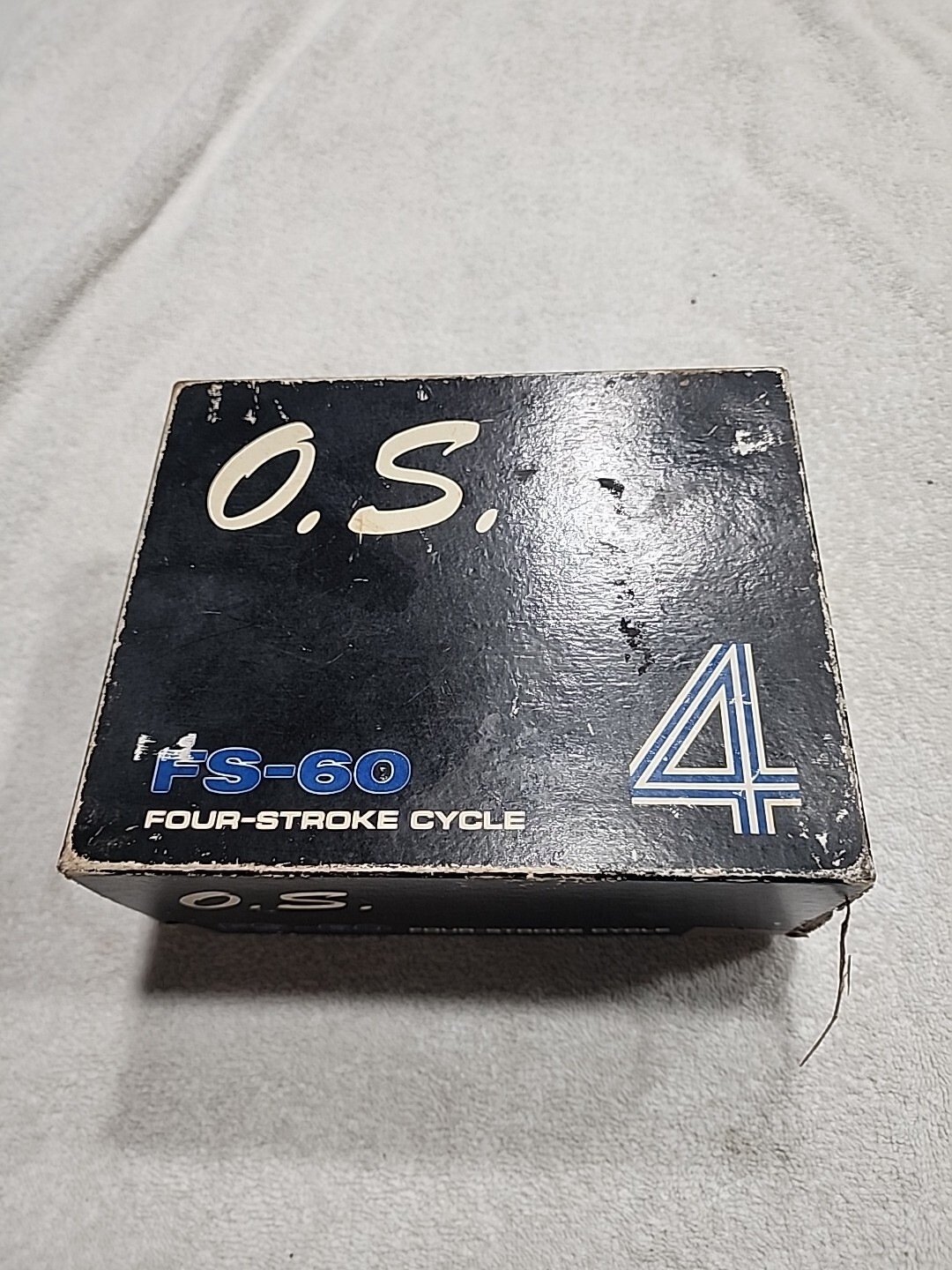 EXCELLENT VINTAGE OS FS-60 ROCKER 4-STROKE R/C NITRO MODEL ENGINE ...