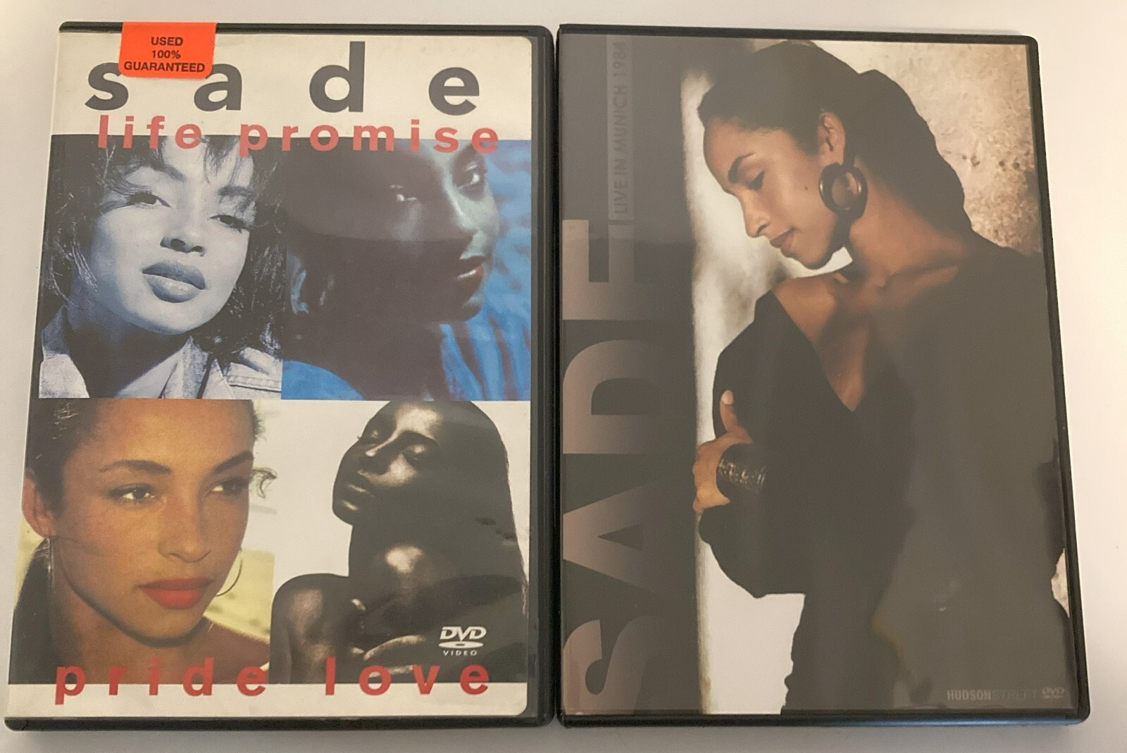 SADE DVD LOT OF 2-LIFE PROMISE & MUNICH-VERY GOOD! | eBay