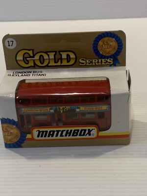 MATCHBOX GOLD SERIES NO17 LEYLAND TITAN LONDON BUS. | eBay Australia