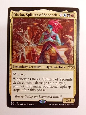 Obeka, Splitter of Seconds 0222 Outlaws of Thunder Junction MTG | eBay