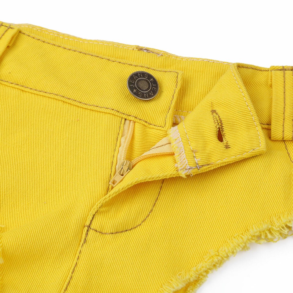 Women's Sexy Cut Off Cheeky Mini Denim Shorts Thongs Beach Jean Hot ...