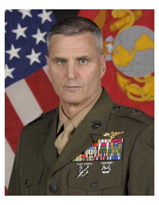 United States Marine General Christopher J. Mahoney 8x10 Photo #2 On 8. ...