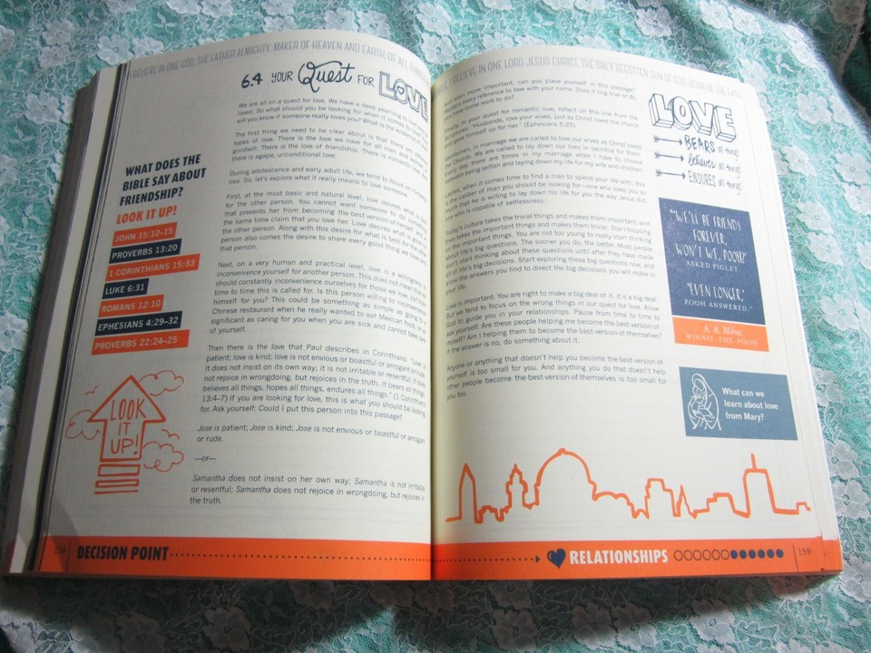 2014 1st Ed Decision Point Catholic Confirmation Program Book ...