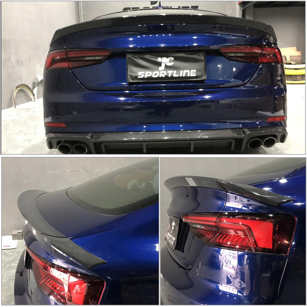 Rear Trunk Spoiler Wing For Audi A5 B9 Base/Sline S5 Sportback 2017 ...
